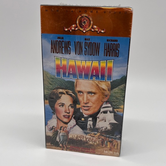 MGM | Media | Hawaii 966vhs 199 2 Tape Set Julie Andrews Max Von Sydow ...